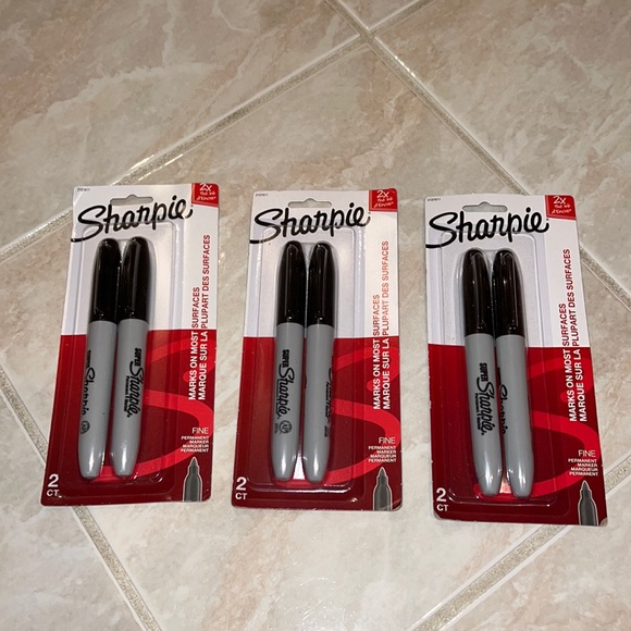 Sharpie | Office | 3 2pk Fine Super Sharpie Markers | Poshmark